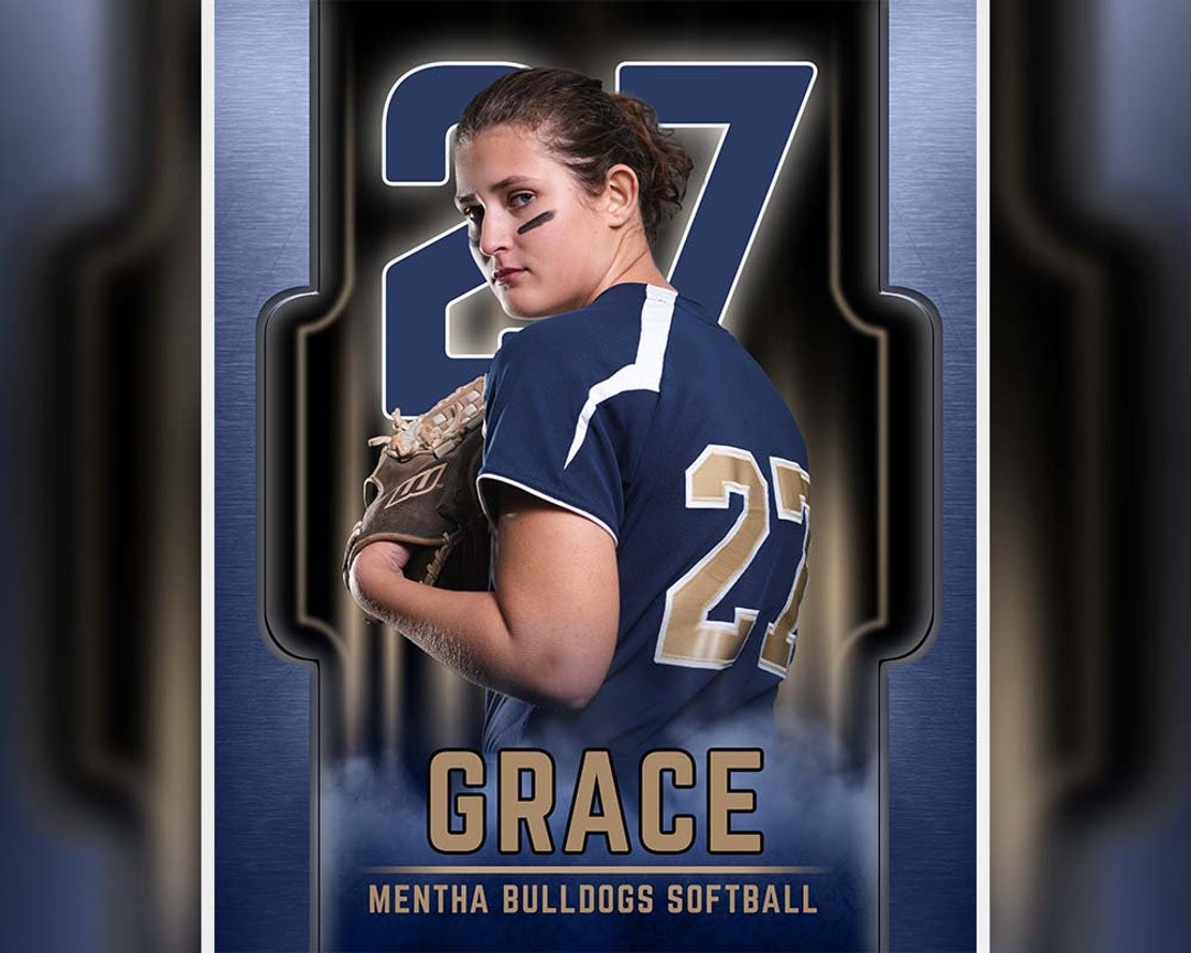 Varsity Sports Banner Template - Etsy