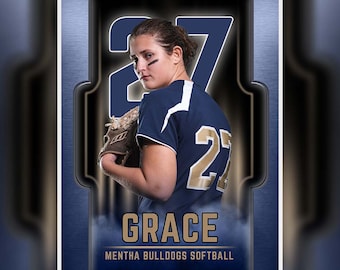 Varsity Sports Banner Template | Etsy