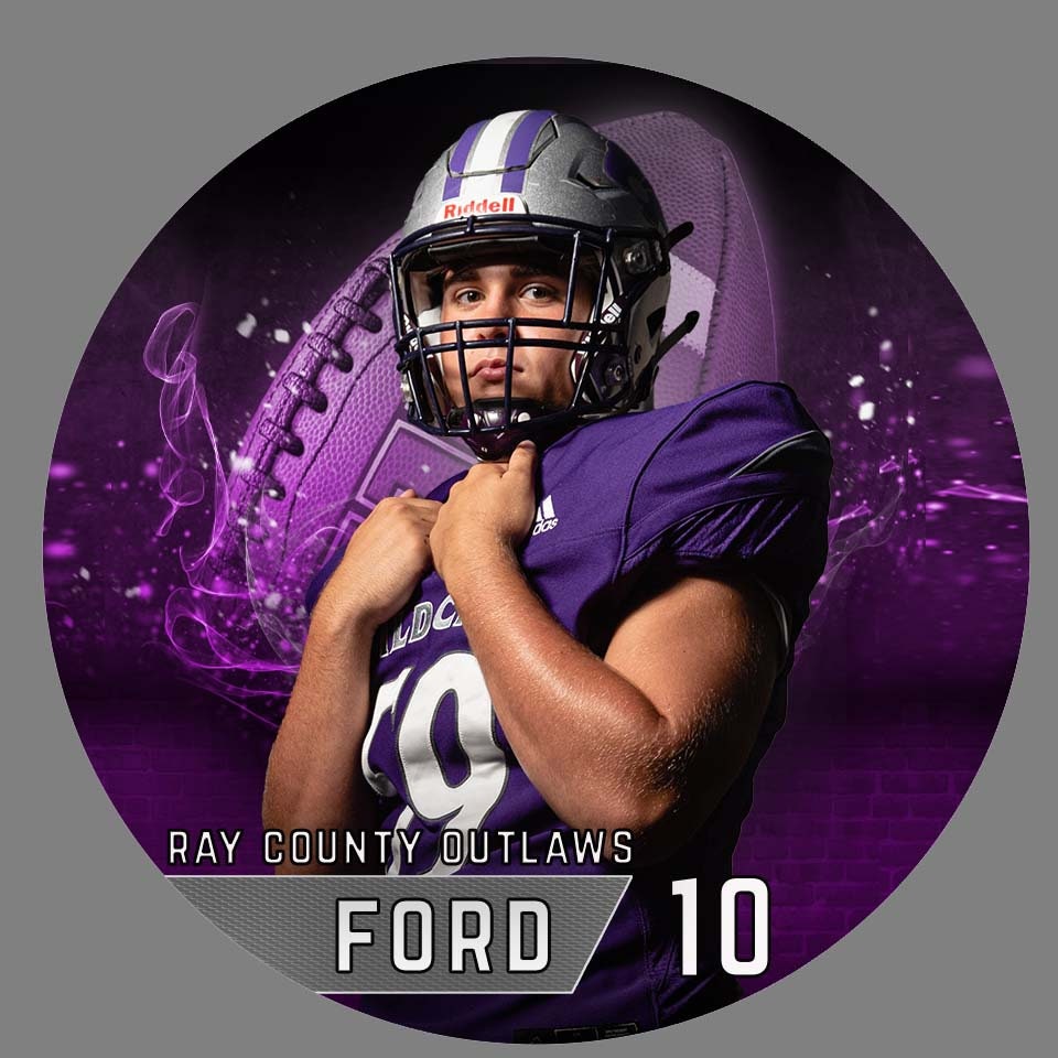Football Button Template - Etsy