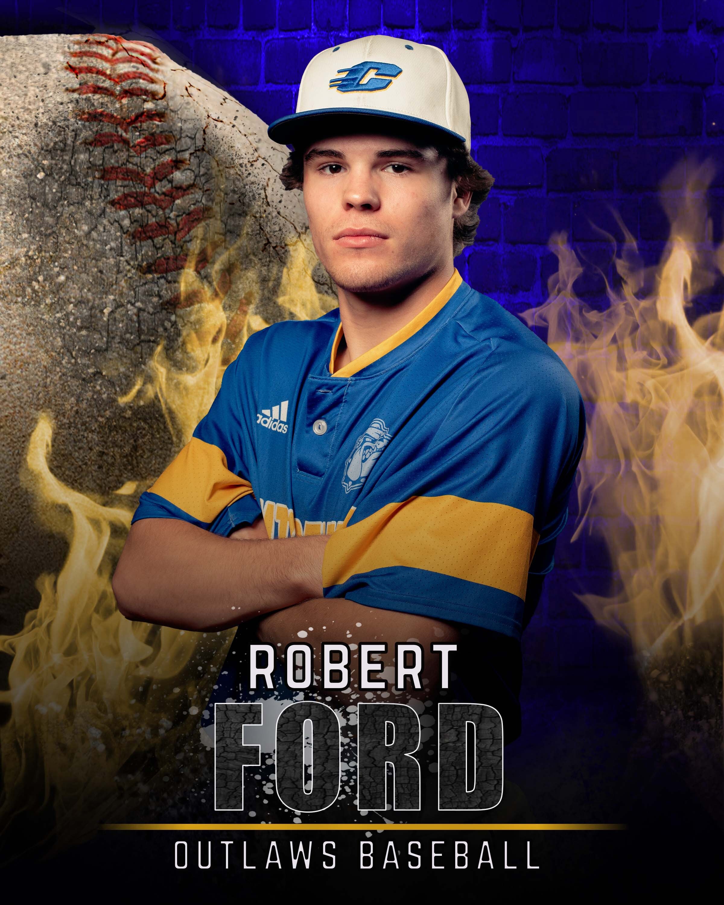 Baseball Senior Sports Banner - Etsy