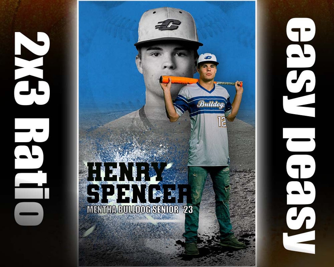 Baseball Varsity Banner 2x3 Ratio - Etsy