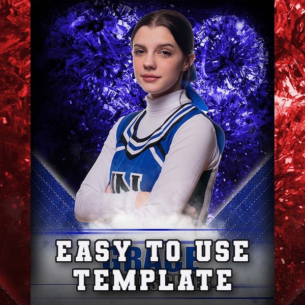 Cheerleading Banner Templates - Etsy