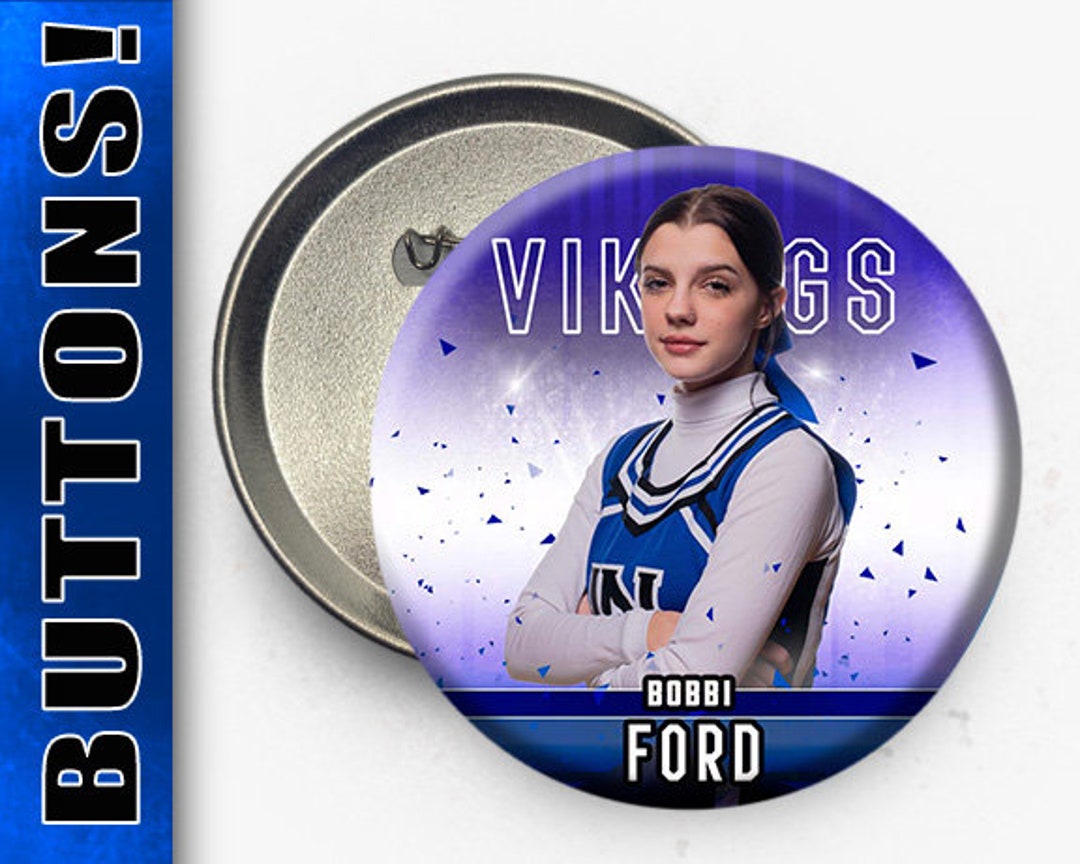 Cheerleading Button - Etsy
