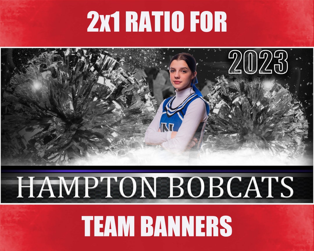Cheerleading Team Banner Template - Etsy