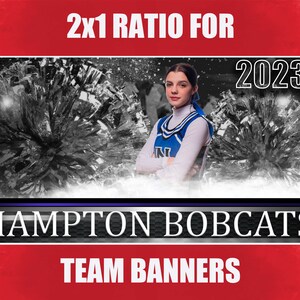 Cheerleading Team Banner Template - Etsy