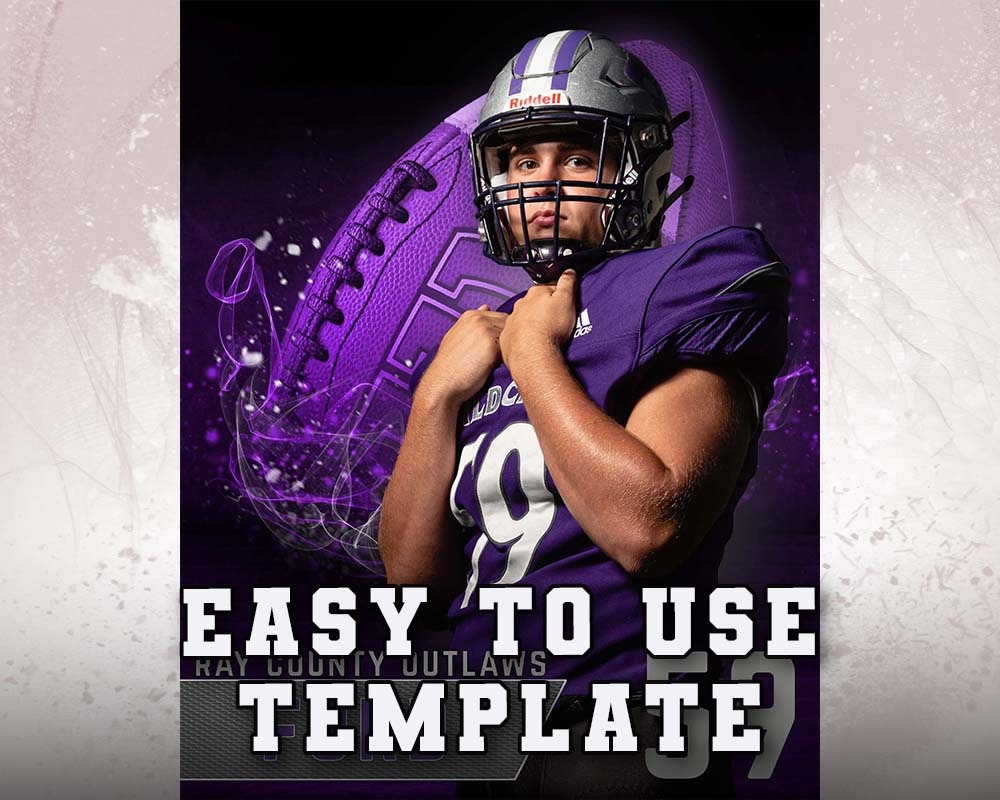 Football Senior Banner - Etsy