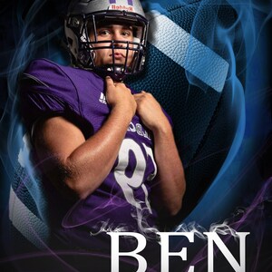 Football Senior Banner - Etsy