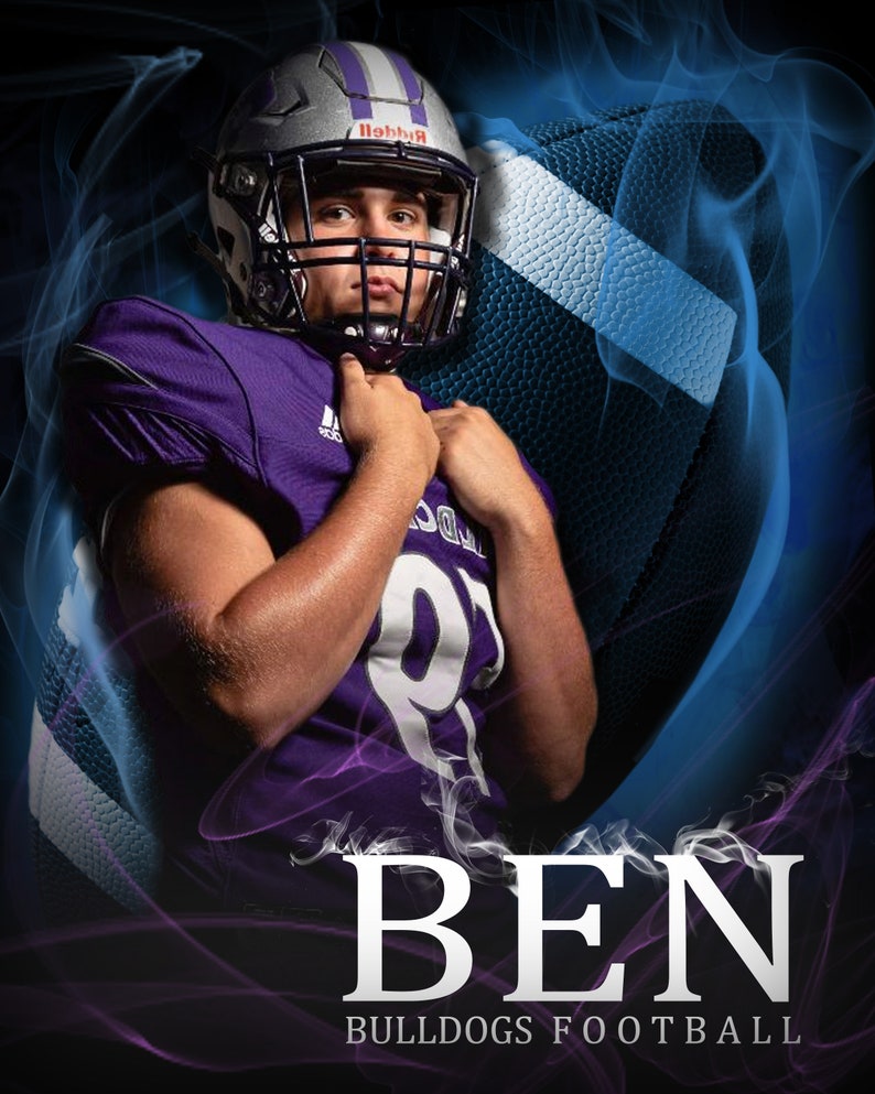Football Senior Banner - Etsy