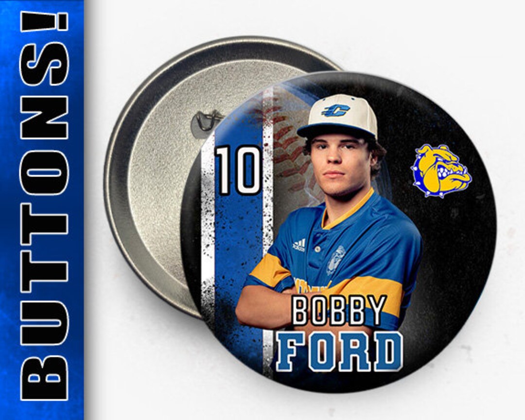 Sports Button Template - Etsy