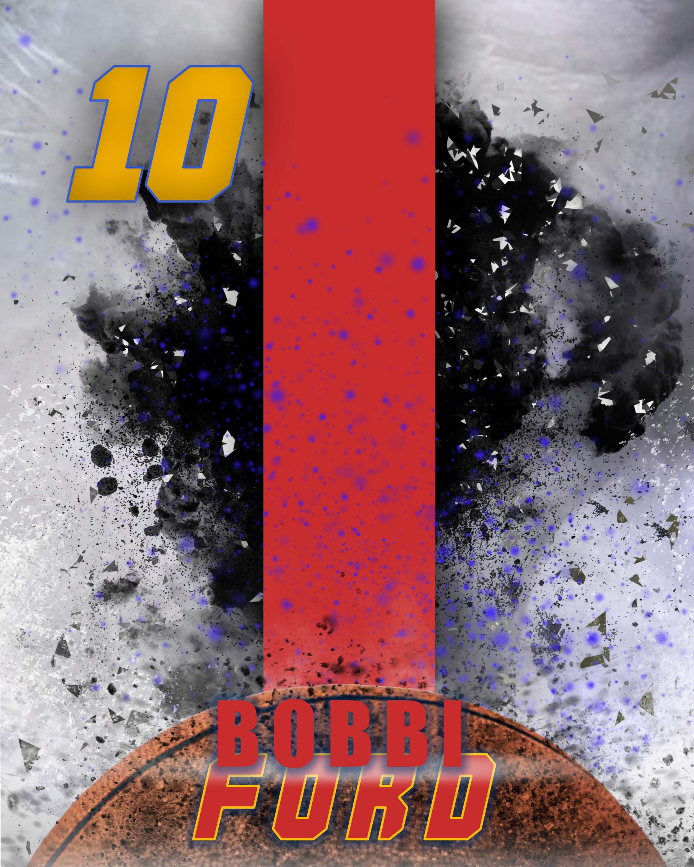 Varsity Basketball Banner Template - Etsy