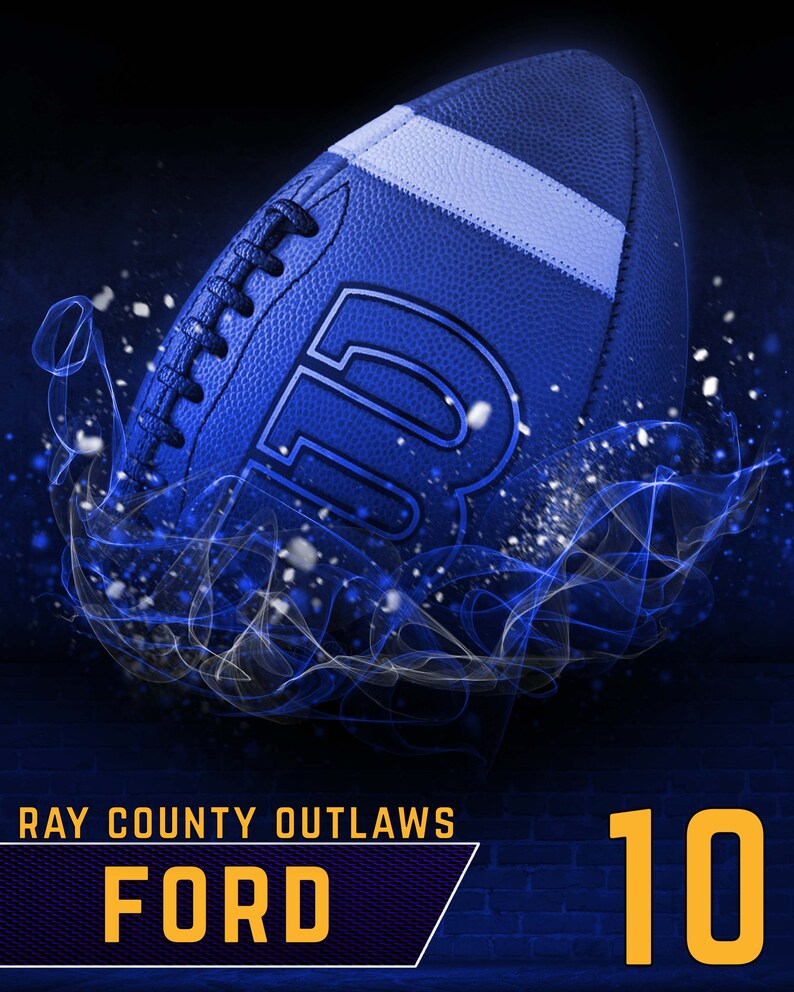 Football Senior Banner - Etsy