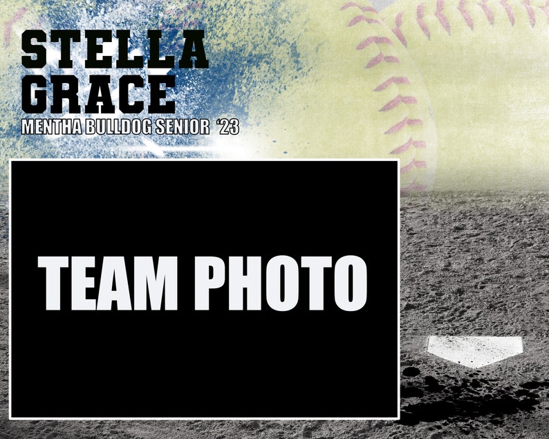 Softball Team Memory Mate Template - Etsy