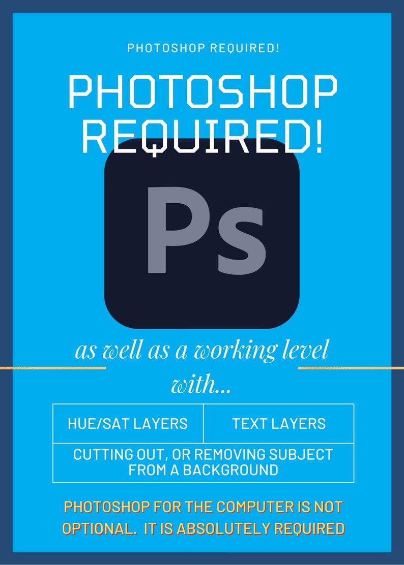 Photoshop Banner Template - Etsy