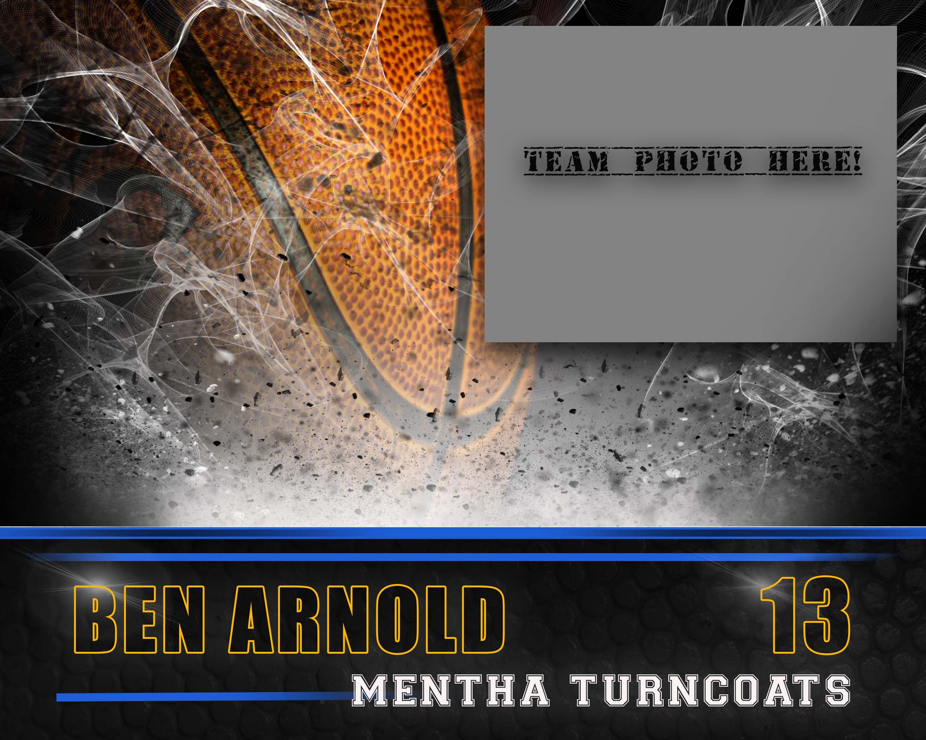 Basketball Banner Template - Etsy