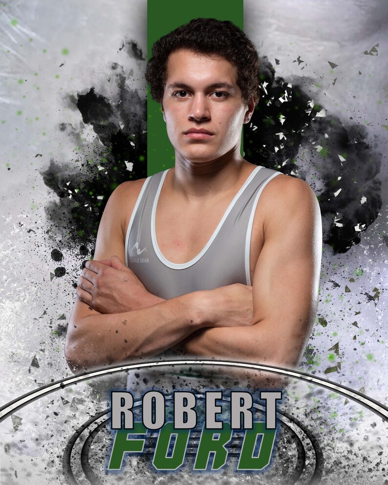 Varsity Sports Banner Template - Etsy