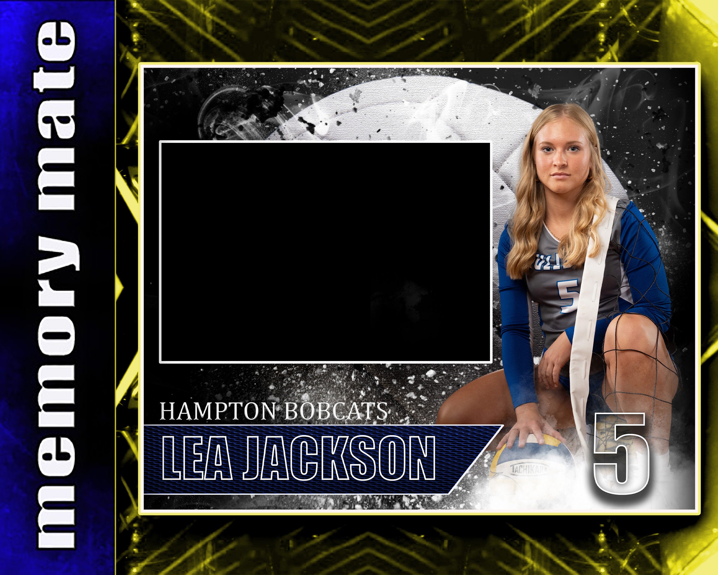 Volleyball Photoshop Template Bundle 4x5 Ration, 2x3 Ratio, Memory Mate ...