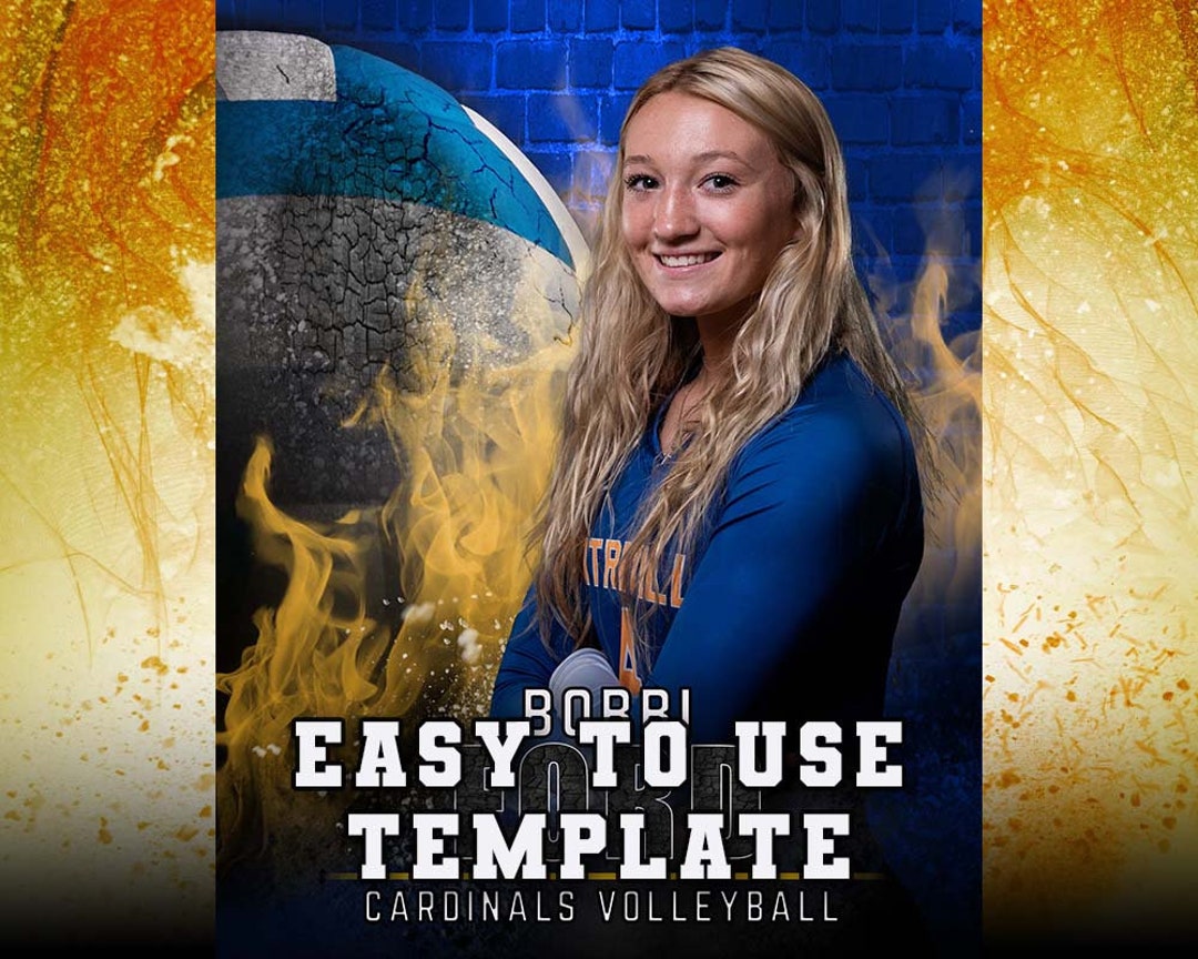 Varsity Volleyball Banner - Etsy