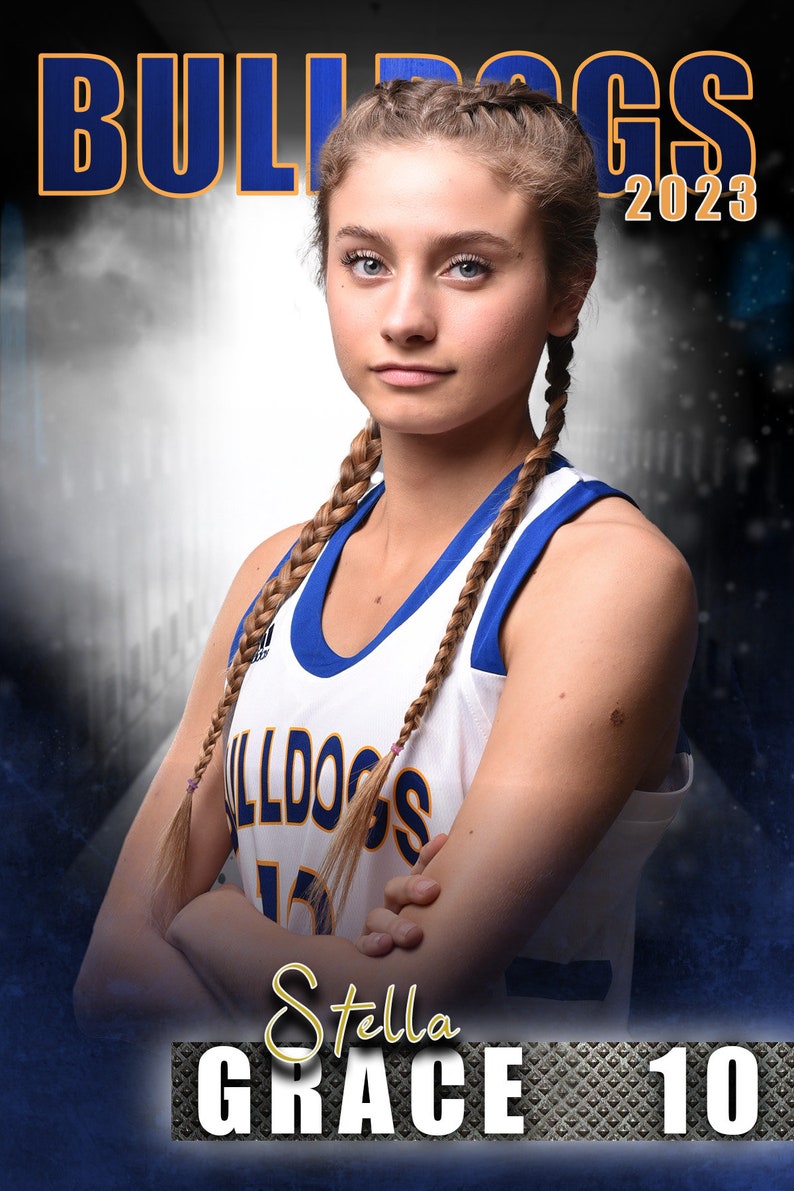 Varsity Sports Banner Template - Etsy