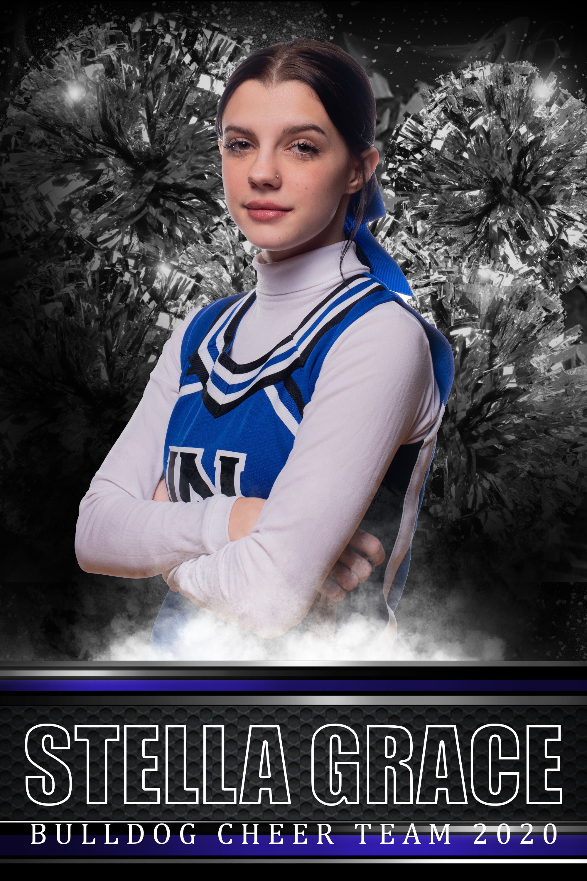 Cheer 2x3 Banner Template - Etsy