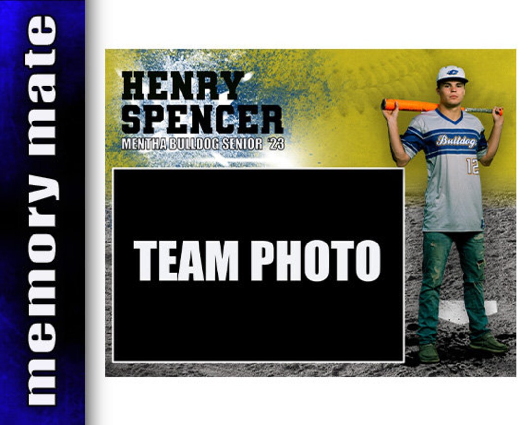 Baseball Memory Mate Template - Etsy