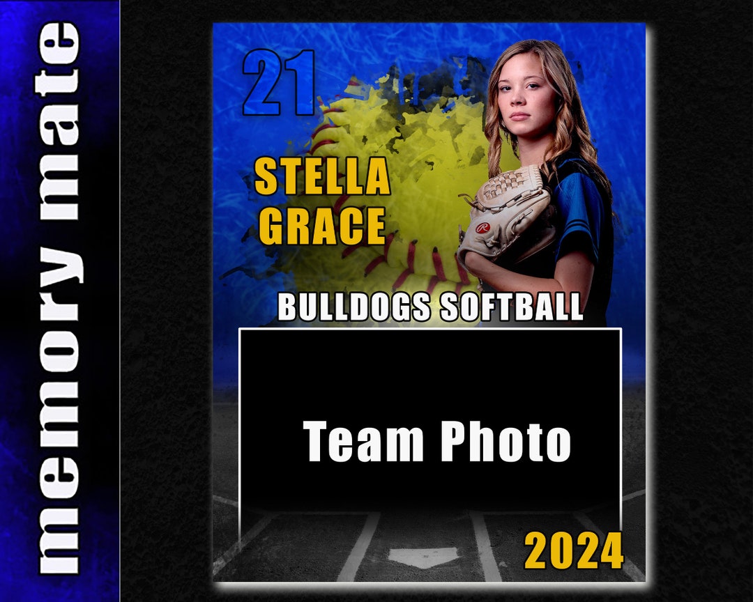 Sports Memory Mate – PSD Template for Team & Individual Photos - Etsy