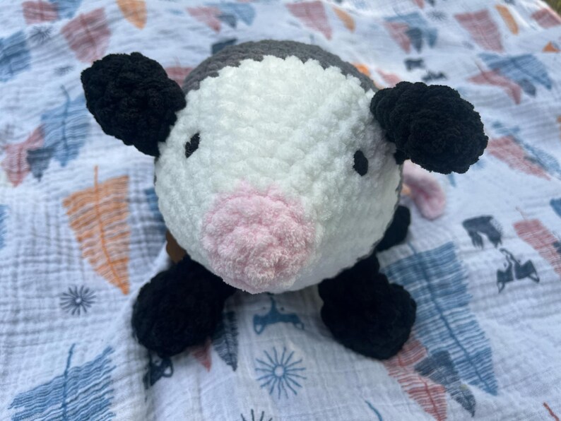 Crochet Sploot Possum Amigurumi Stuffed Animal - Etsy