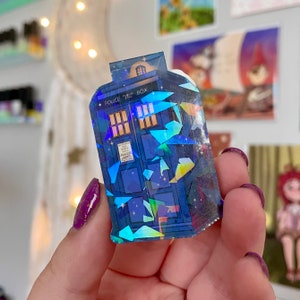Tardis Police Box Magnetic Bookmark - Etsy