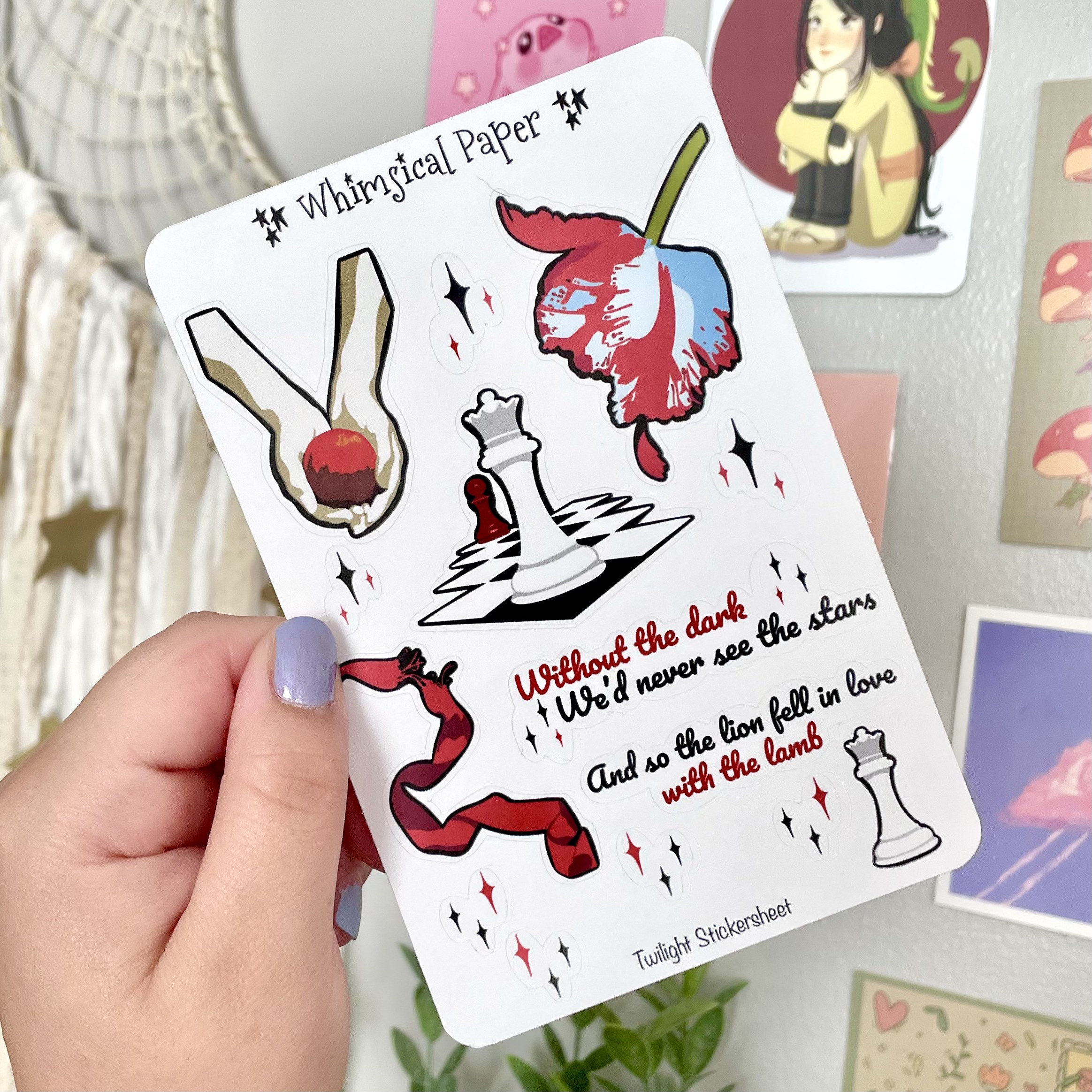 Twilight Sticker Sheet/ Planner Stickers - Etsy