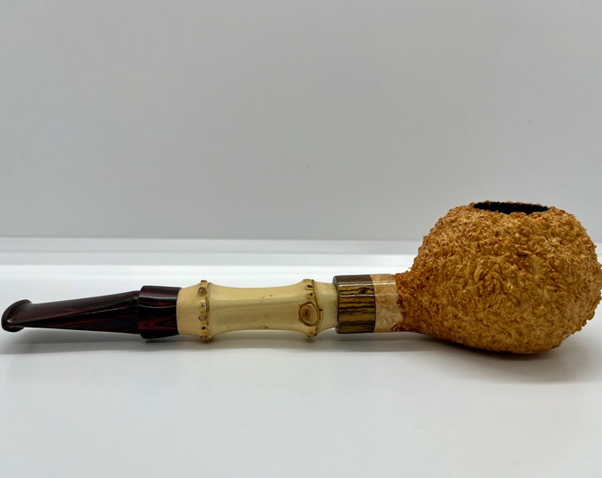 JM Boswell Jumbo Deep Bend Tobacco Smoking Pipe Handcrafted Luxury Pipe ...