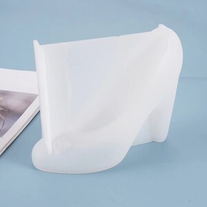 High Heels Silicone Mould, 3D Shoe Epoxy Resin Mold, Cinderella Slipper ...