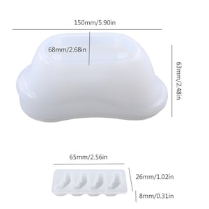 Bathtub Silicone Mould, Bath Tub Silicone Storage Mold, Resin Bathroom ...