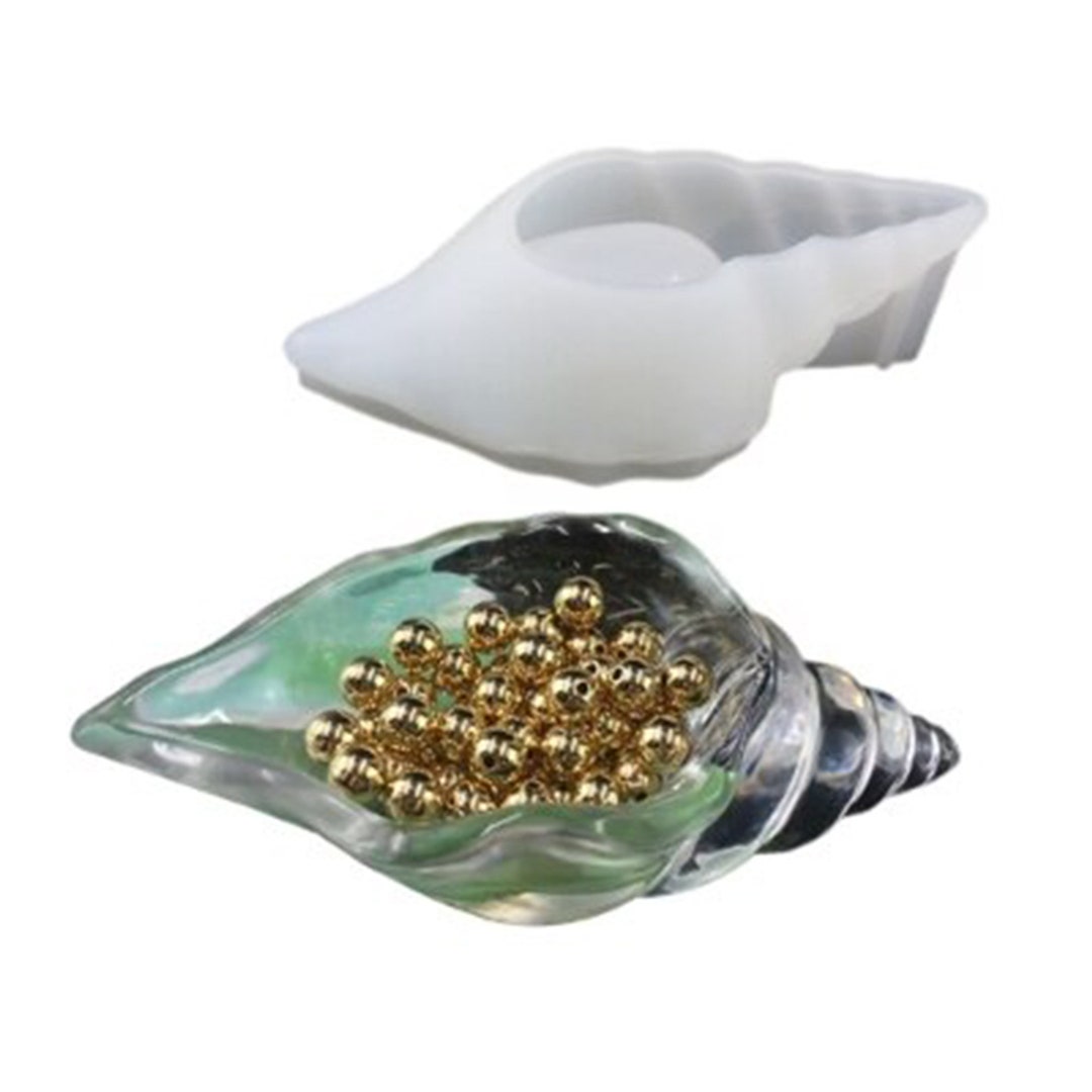Small Conch Silicone Mould, Conch Tray Silicone Mold, Conch Shell ...