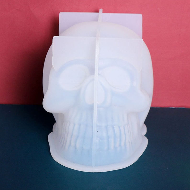 3D Skull Silicone Mould Large Skull Epoxy Resin Mold Skull - Etsy UK