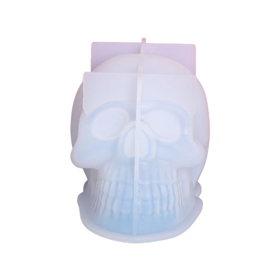 3D Skull Silicone Mould Large Skull Epoxy Resin Mold Skull - Etsy