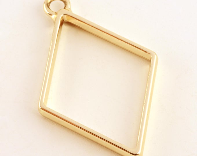 5 Pcs Spinning Open Back Round Resin Bezel Jewellery Pendant - Etsy