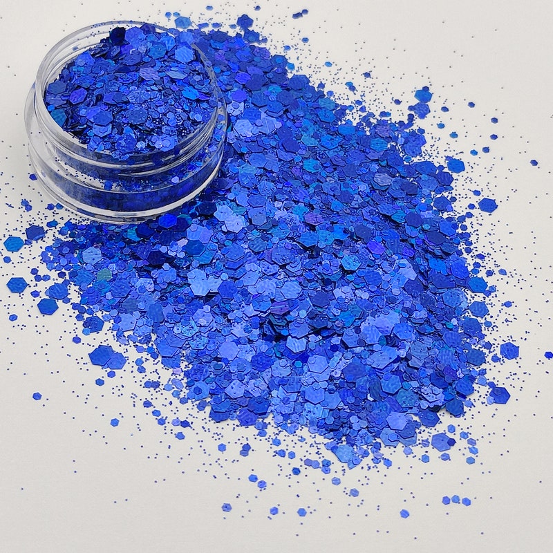 Blue Glitter - Etsy