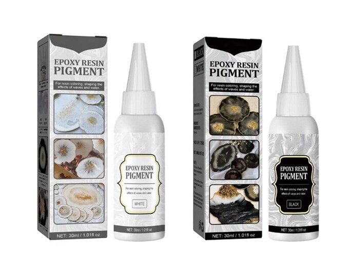 Opaque Epoxy Resin Pigment, 30ml Opaque Resin Colour, Highly ...