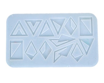 Tear Drop Pendant/earring Silicone Mould, Drop Earring Epoxy Resin ...