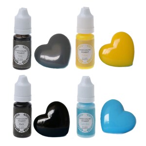 Opaque Epoxy Resin Pigment, 10ml Opaque Resin Coluor, Highly ...