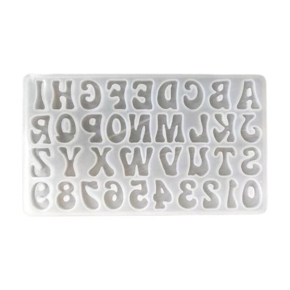 Small Alphabet Letter Mould Letters Pendant Mold Jewelry - Etsy