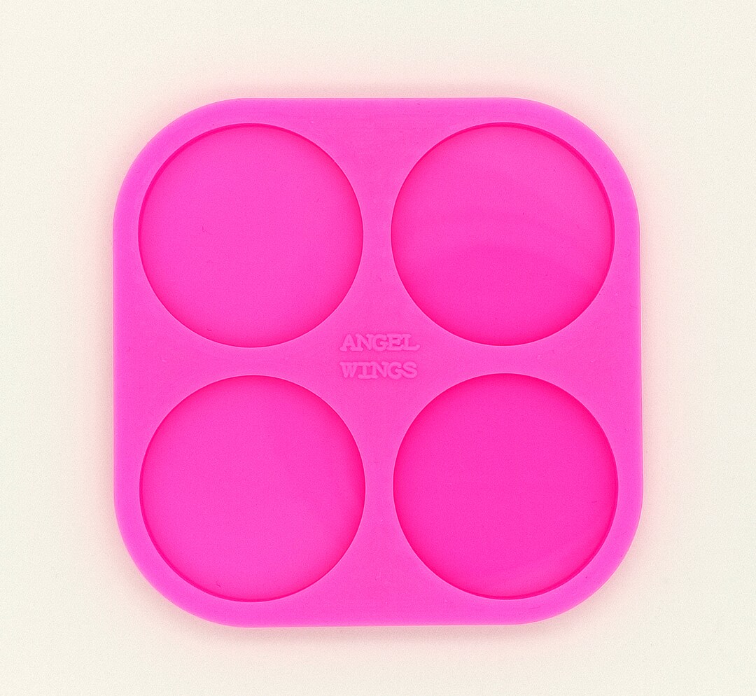 Circle Shape Silicone Mould, Epoxy Resin Pendant Mold, 3.8 Cm Diameter ...