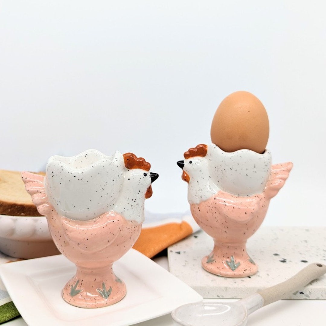 Rooster Chicken Egg Cup Holder | Chicken Gifts | Rooster Gifts | Animal ...