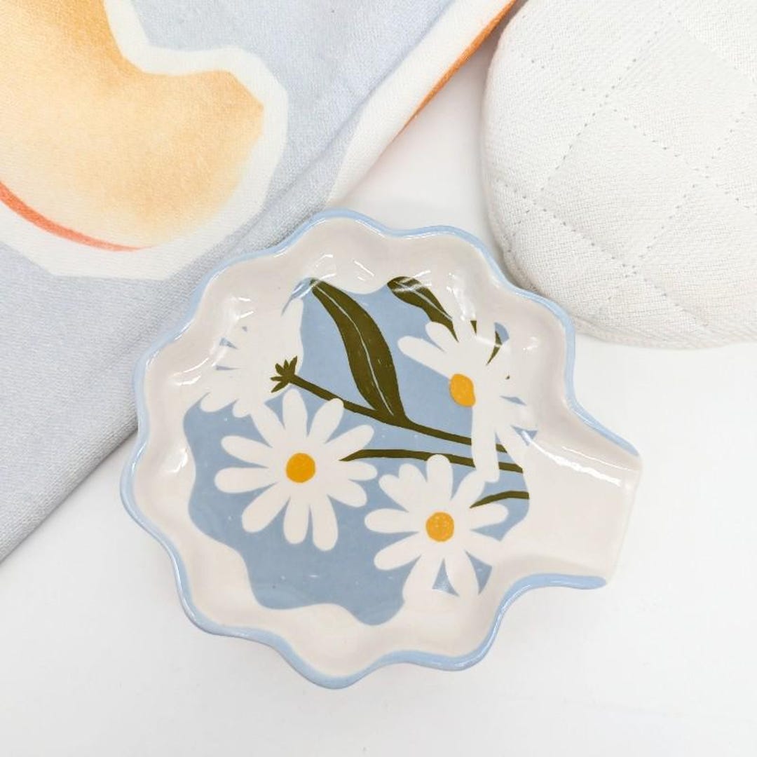 Blue Floral Ceramic Spoon Rest | Kitchen Essentials | Kitchen Tools ...
