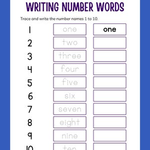 Kindergarten & 1st Grade Kids Numbers Workbook, Kids Activity Workbook ...