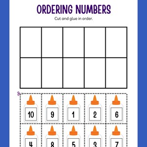 Kindergarten & 1st Grade Kids Numbers Workbook, Kids Activity Workbook ...