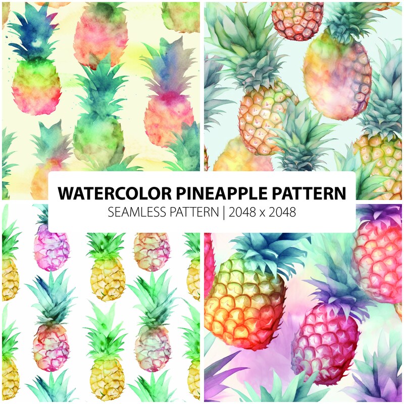 Pineapple Pattern - Etsy