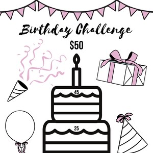 Kris Budgets MARCH Savings Birthday Bundle Birthday Savings Challenge Down Payment Savings ...