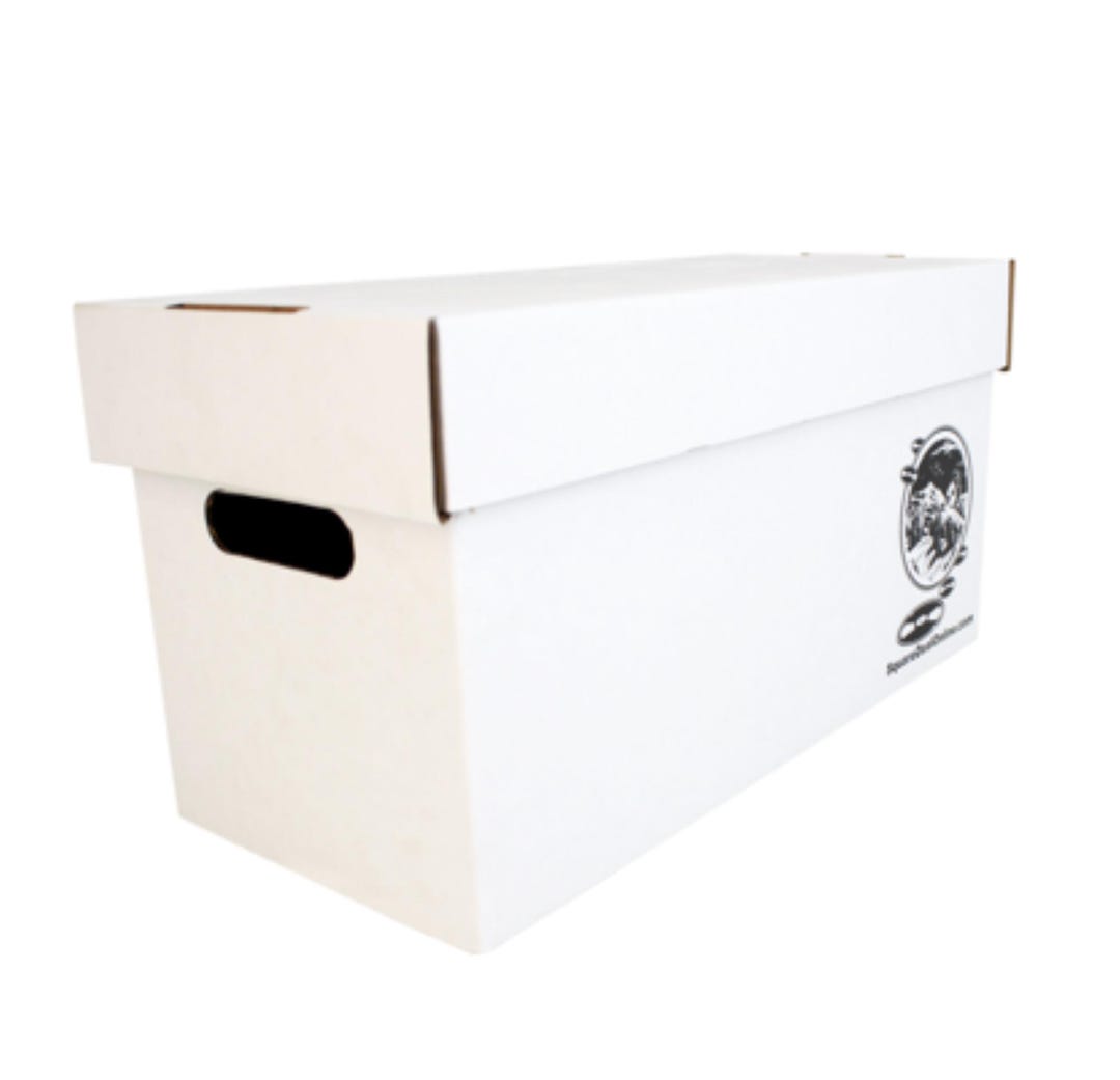 Durable 7 Inch Vinyl Record Storage Boxes - Sturdy Cardboard ...