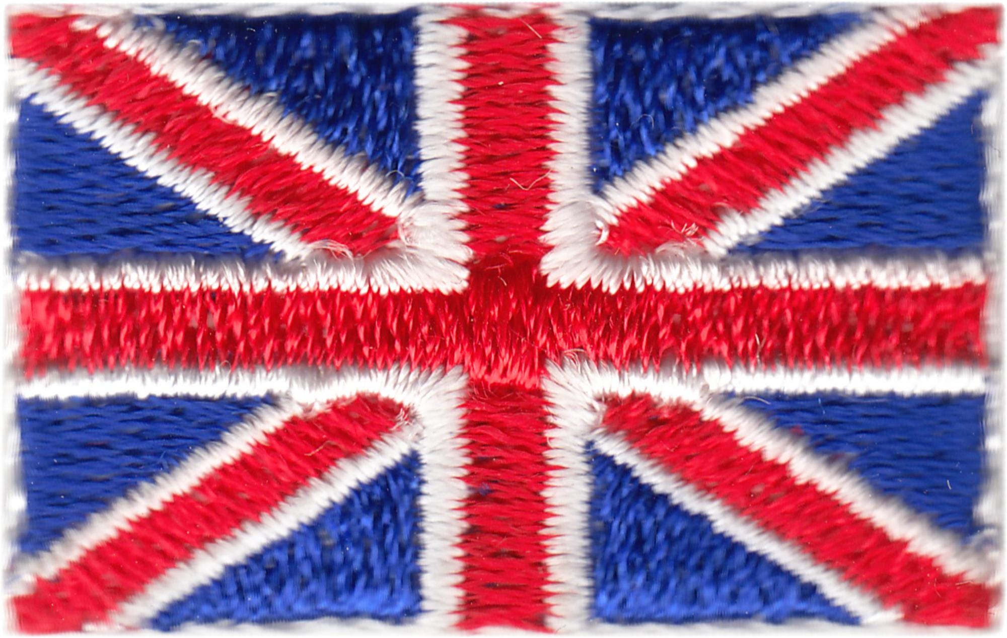 3.5" Embroidered Iron on Patch - British Flag - Etsy