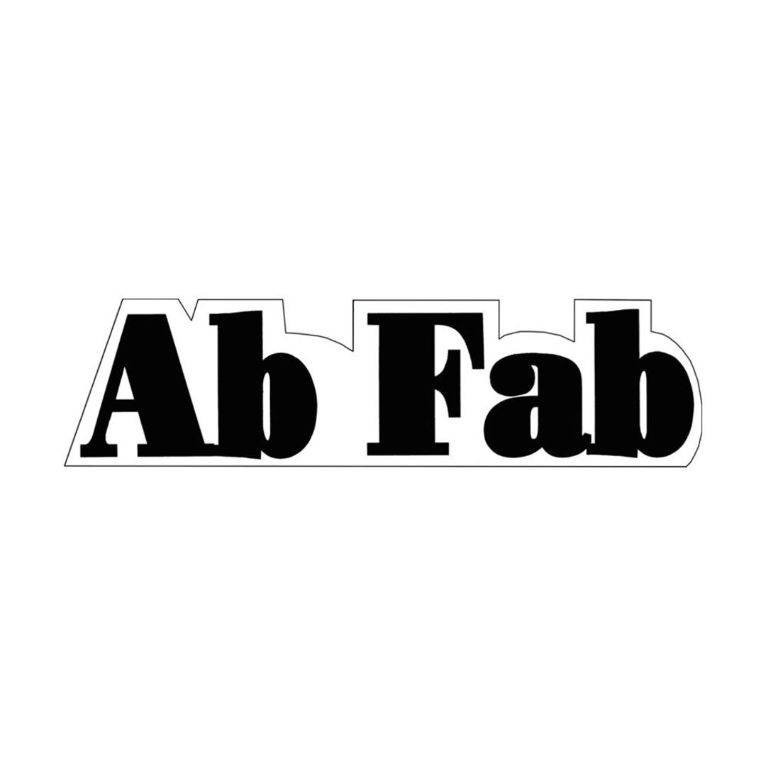 Vintage 1990s 10.75" Large Sticker - Absolutely Fabulous TV Show - Ab ...